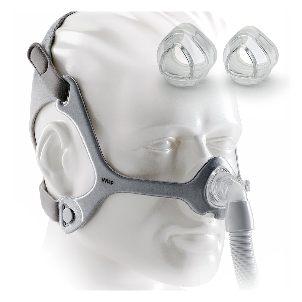 Philips Respironics Wisp Nasal CPAP Mask with Headgear - Fit Pack ...